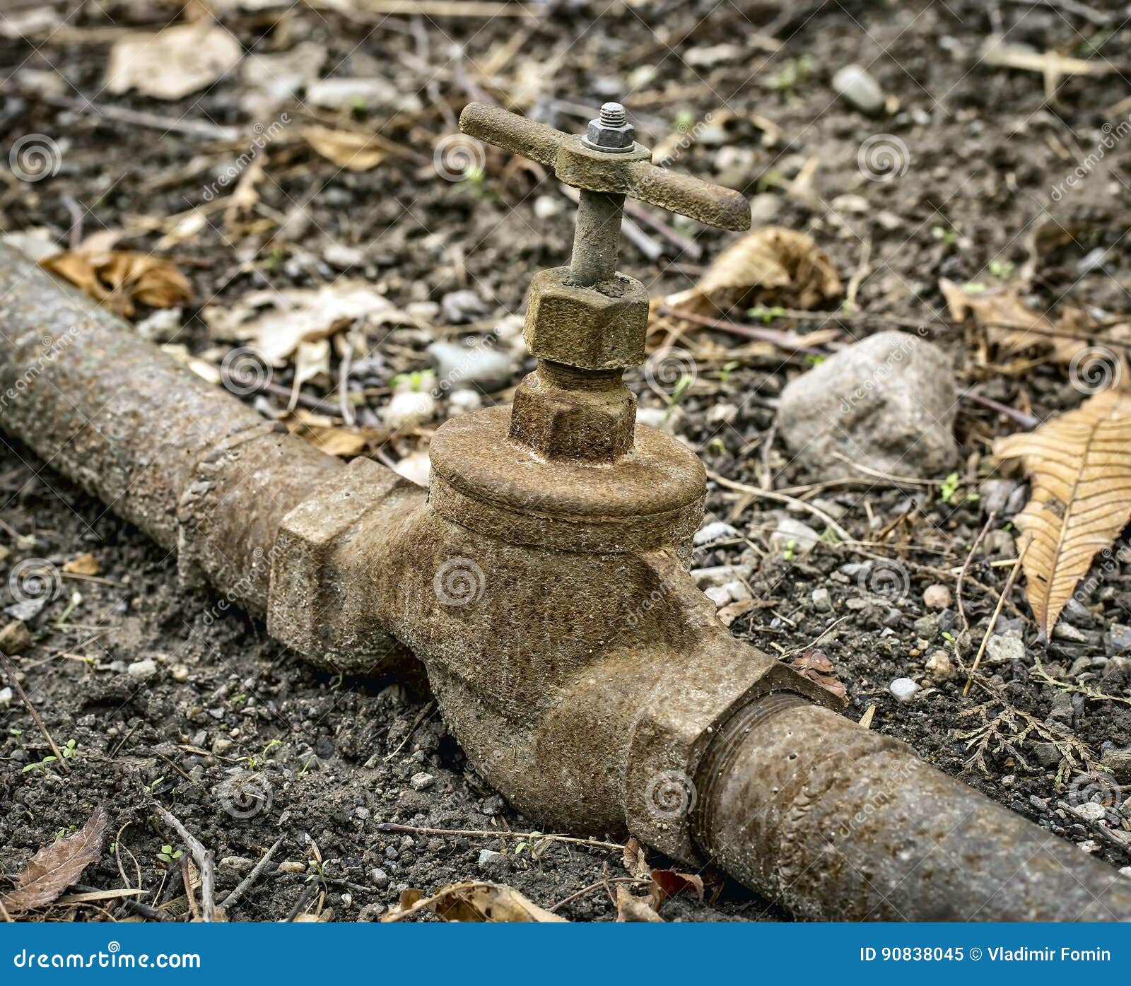 Old valve. stock image. Image of southern, look, rusty - 90838045