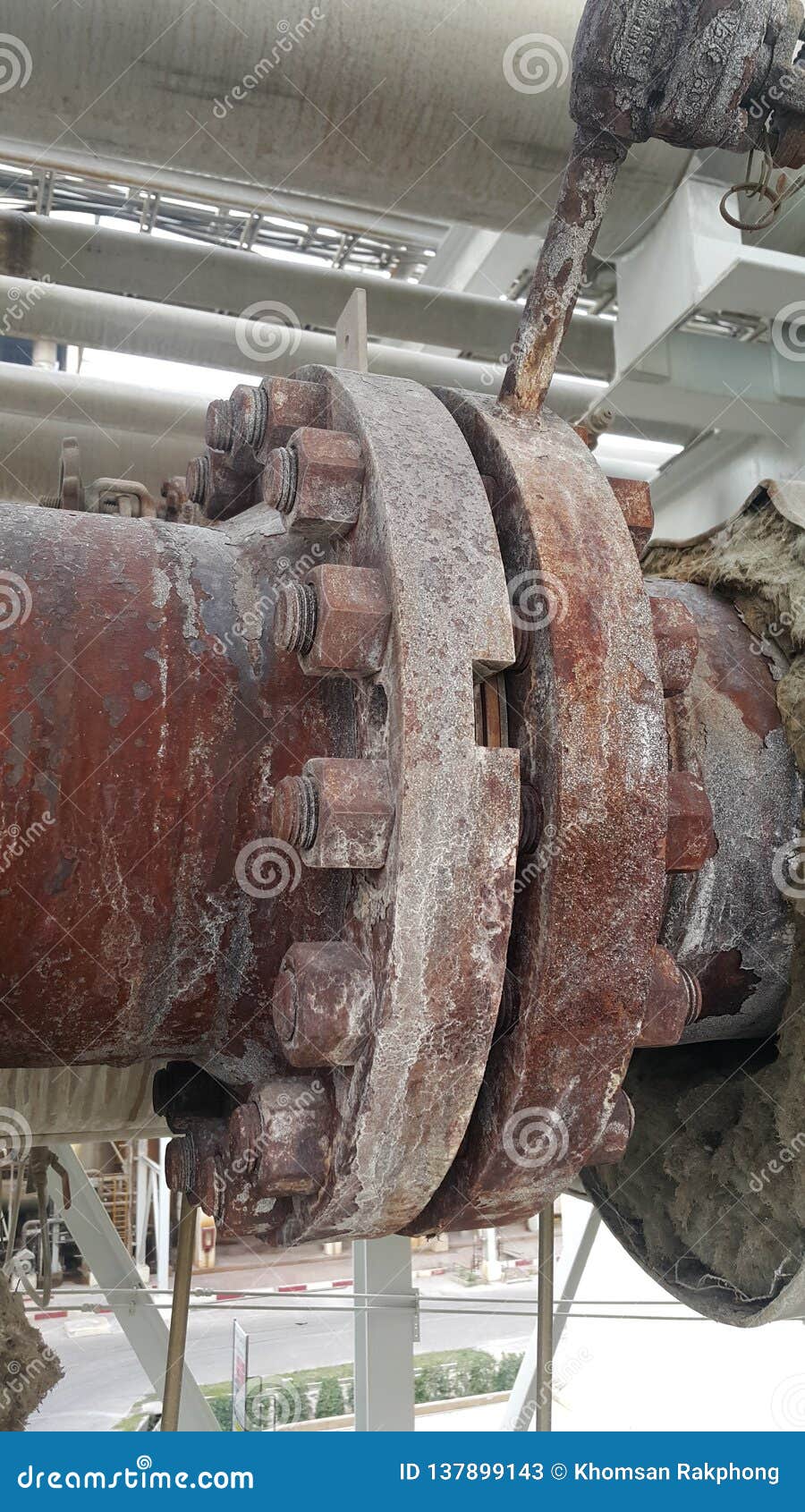 Old Valves and Rust Steel Affect from Corrosive Environment on Skin ...