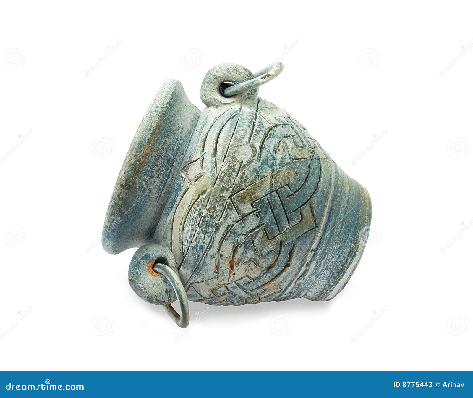 Old vase stock image. Image of decorative, ancient, isolated - 8775443