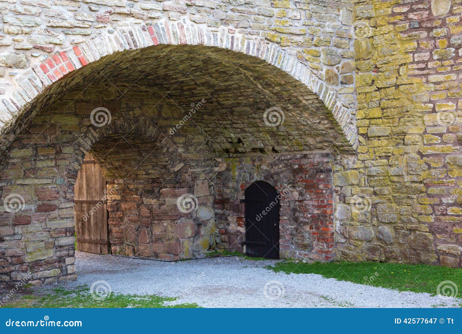 Old vault stock image. Image of fortification, brick - 42577647