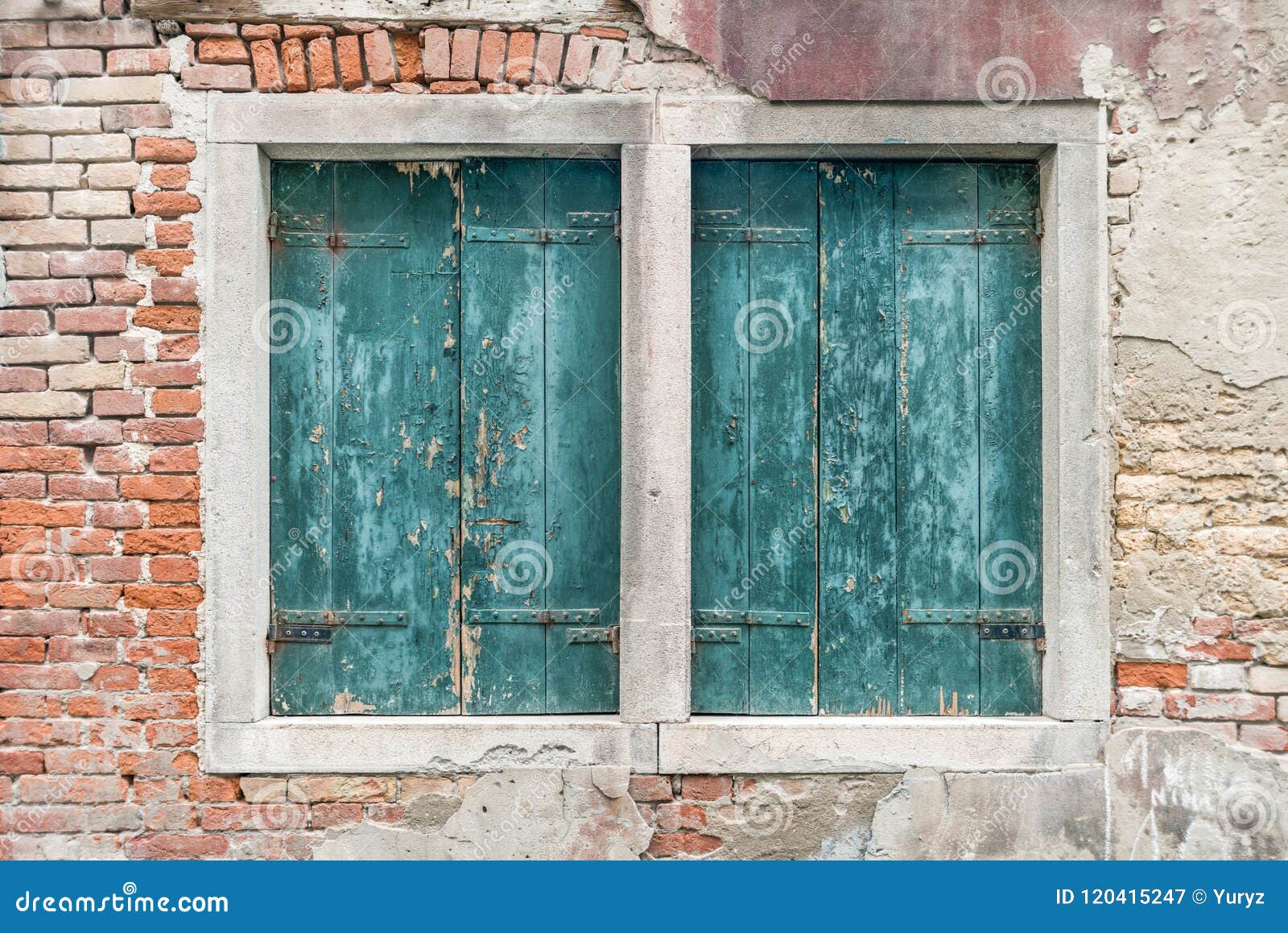 Venice window shutters stock image. Image of closed - 120415247