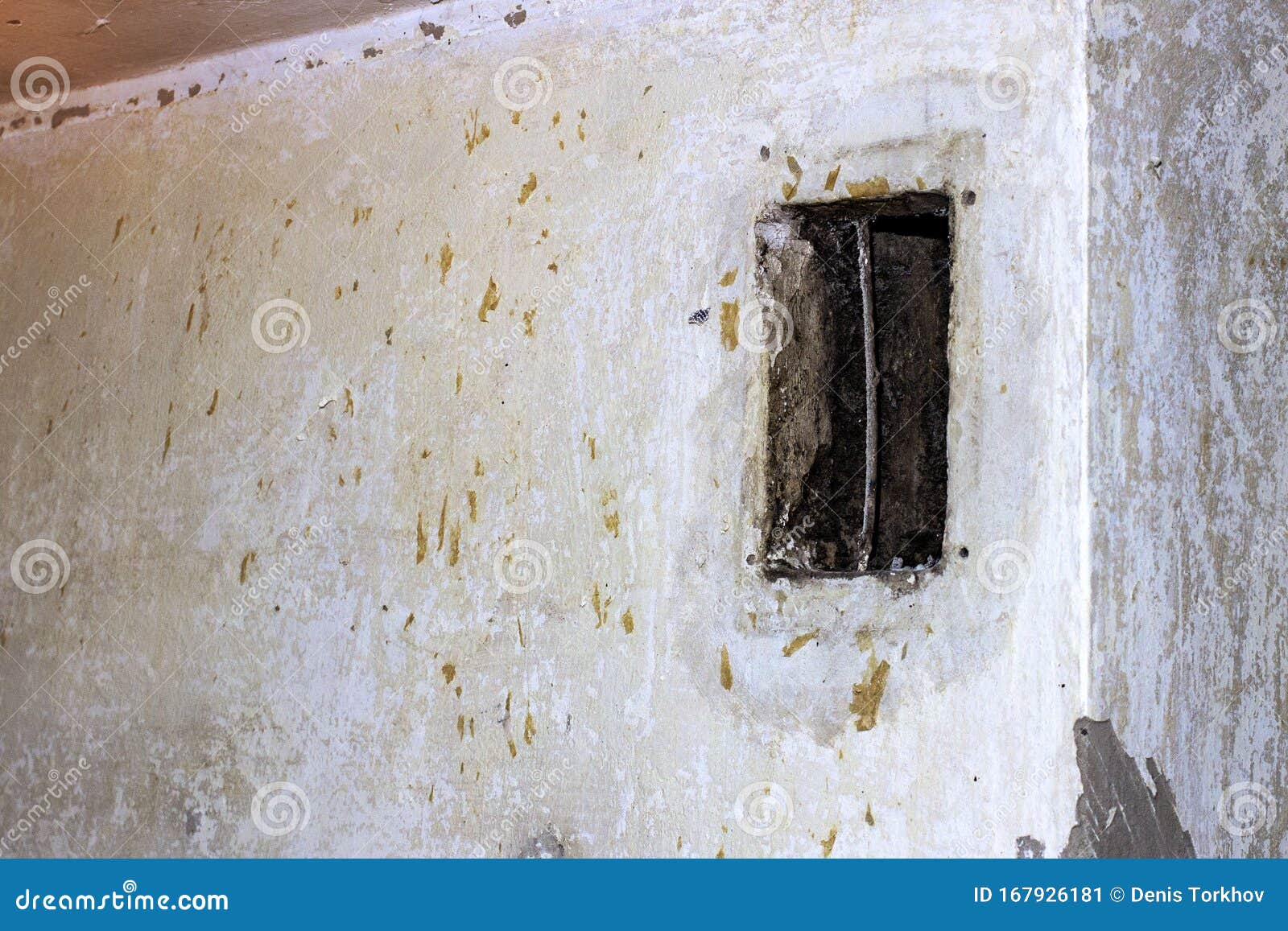Old Ventilation Shaft and Grate Ventilation System during Repair Work ...