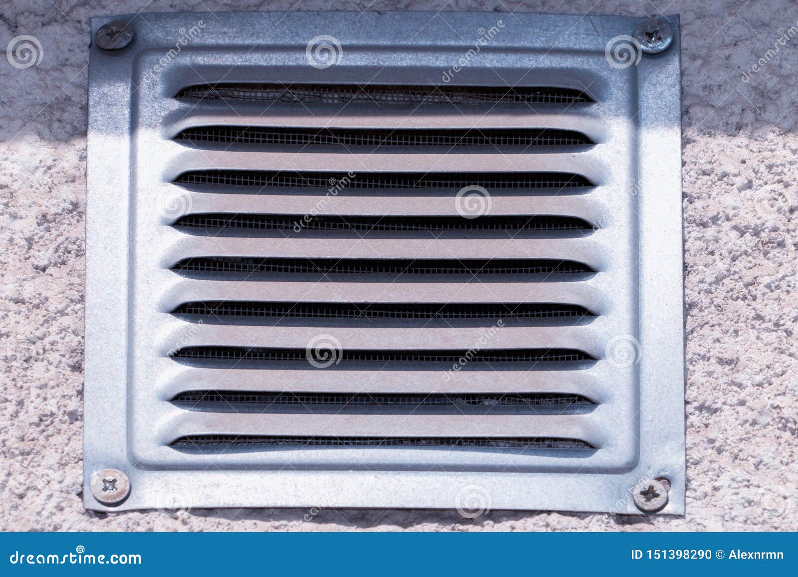 Old Ventilation on the Wall Stock Photo - Image of lattice, background ...