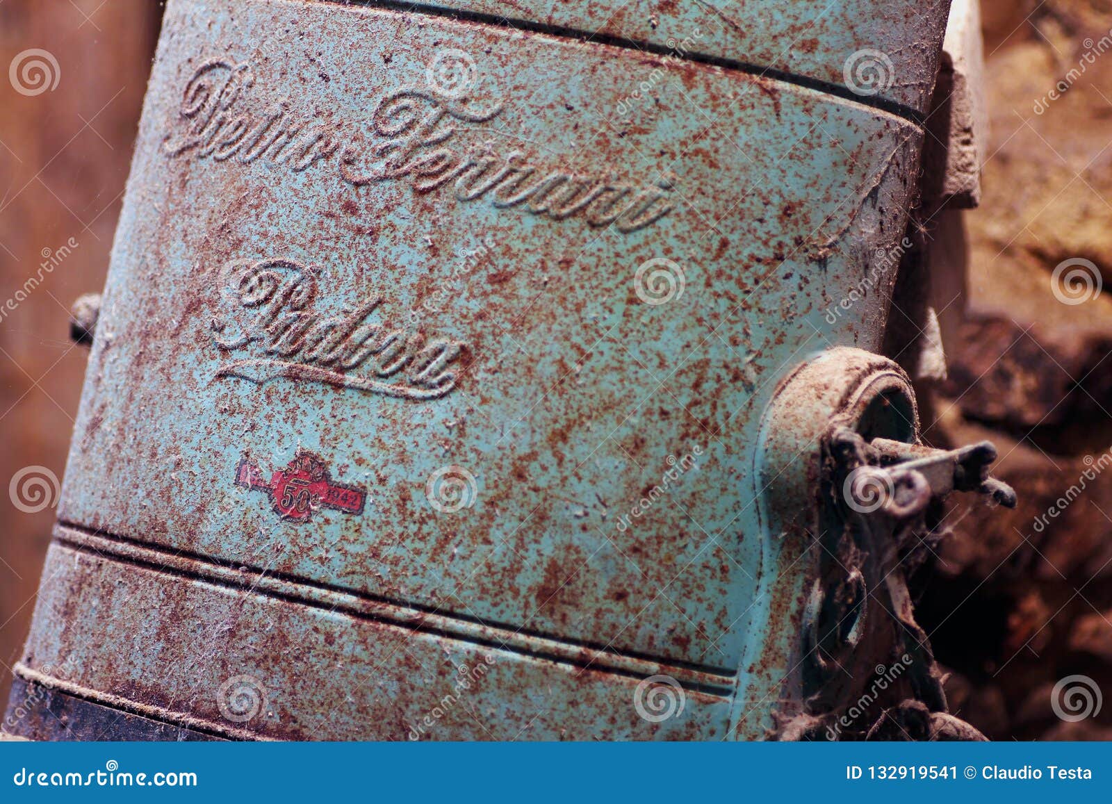 Old Verdigris Nebulizer in an Ancient Cellar Editorial Photo - Image of ...