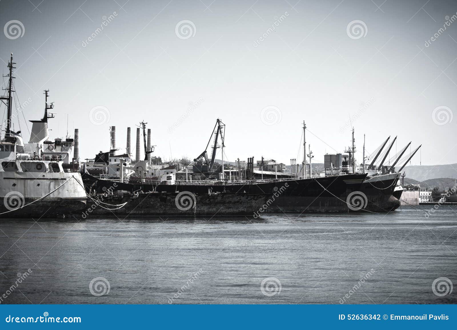 Old vessels stock photo. Image of naval, boats, athens - 52636342