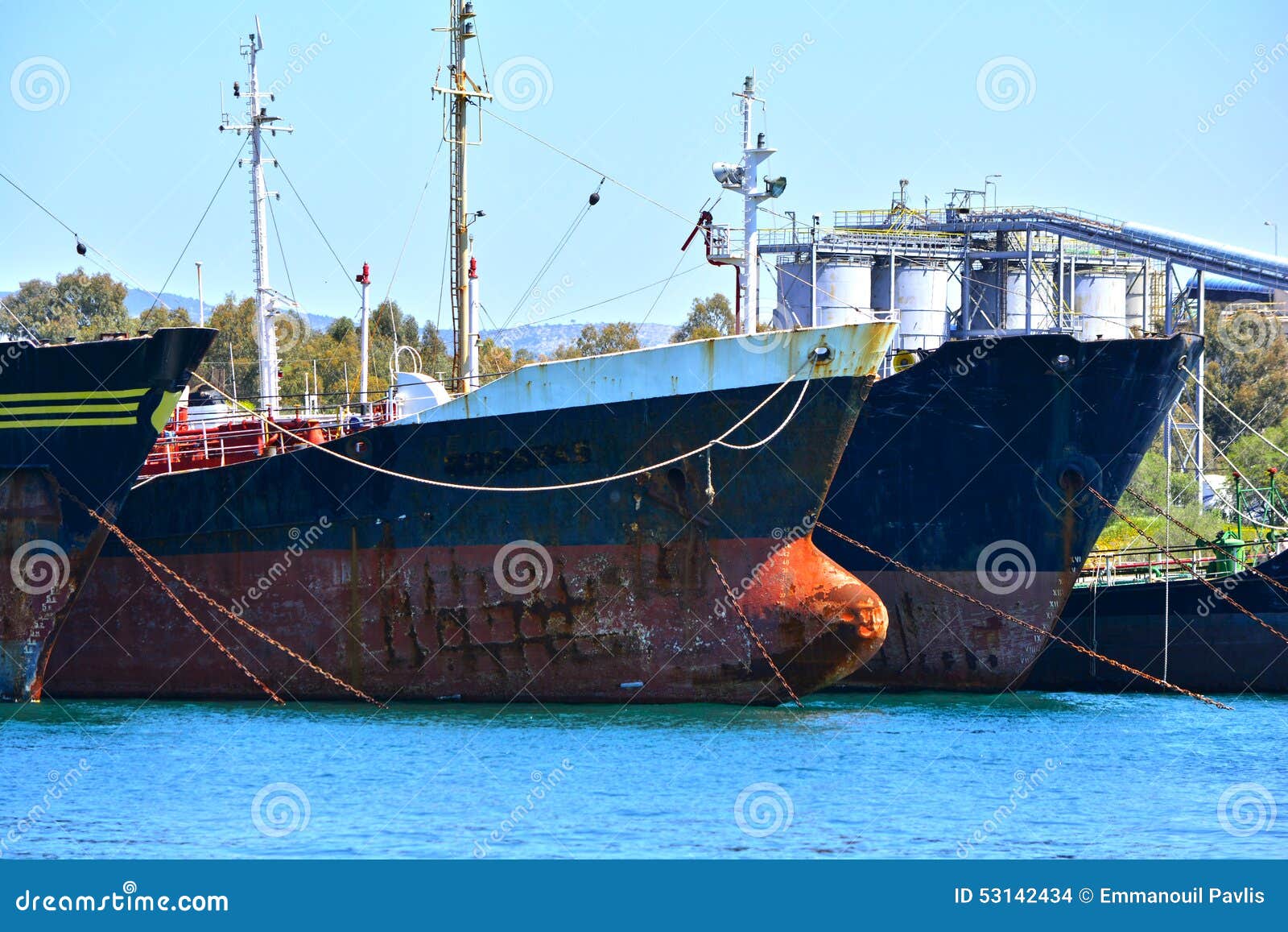 Old vessels stock photo. Image of port, liners, gulf - 53142434