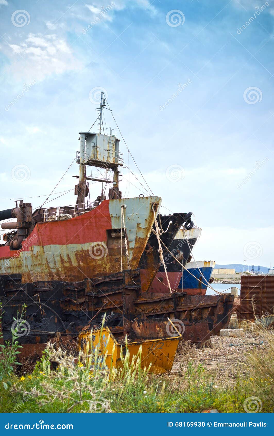 Old vessels stock photo. Image of inshore, cruise, breaker - 68169930