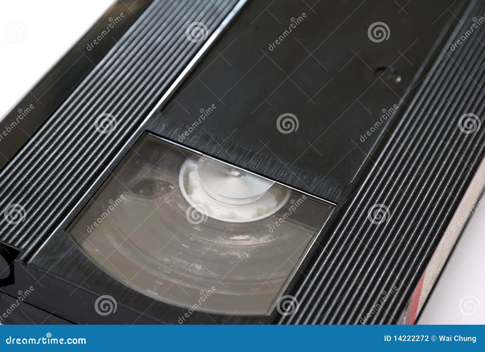 Old vhs video tape and cd stock photo. Image of isolated - 14222272