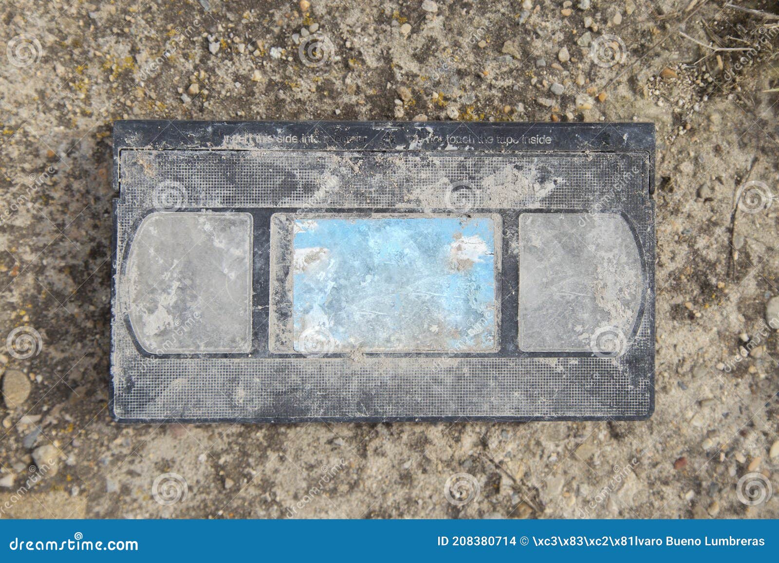 Old Videotape, Vhs Type, Retro. the Plastic Problem in the Environment ...