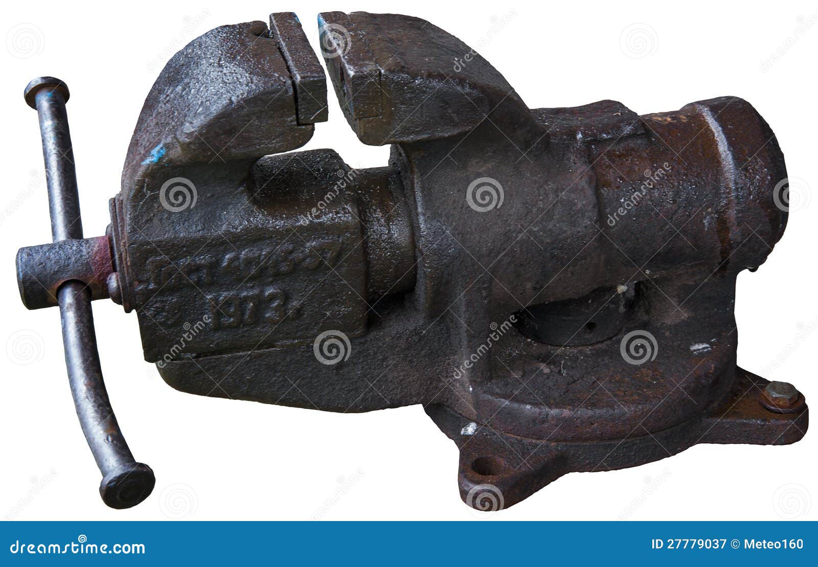 Old vices stock image. Image of tool, metalwork, white - 27779037