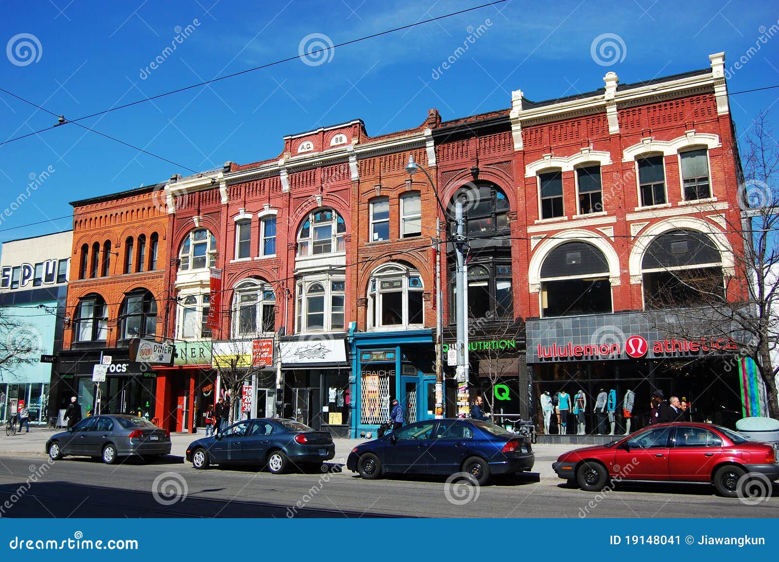 Old Victorian Buildings in Toronto Editorial Photo - Image of ontario ...