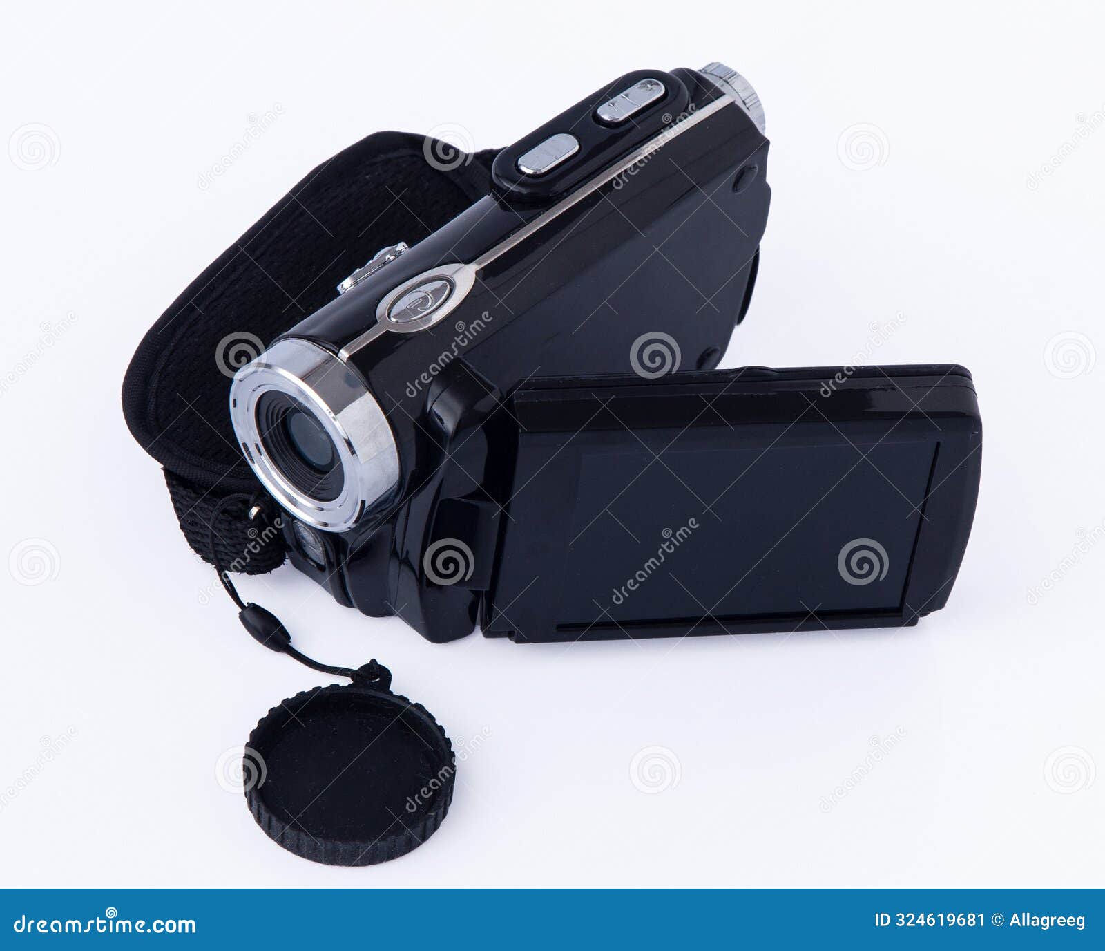 Old video camera. stock image. Image of classic, industry - 324619681