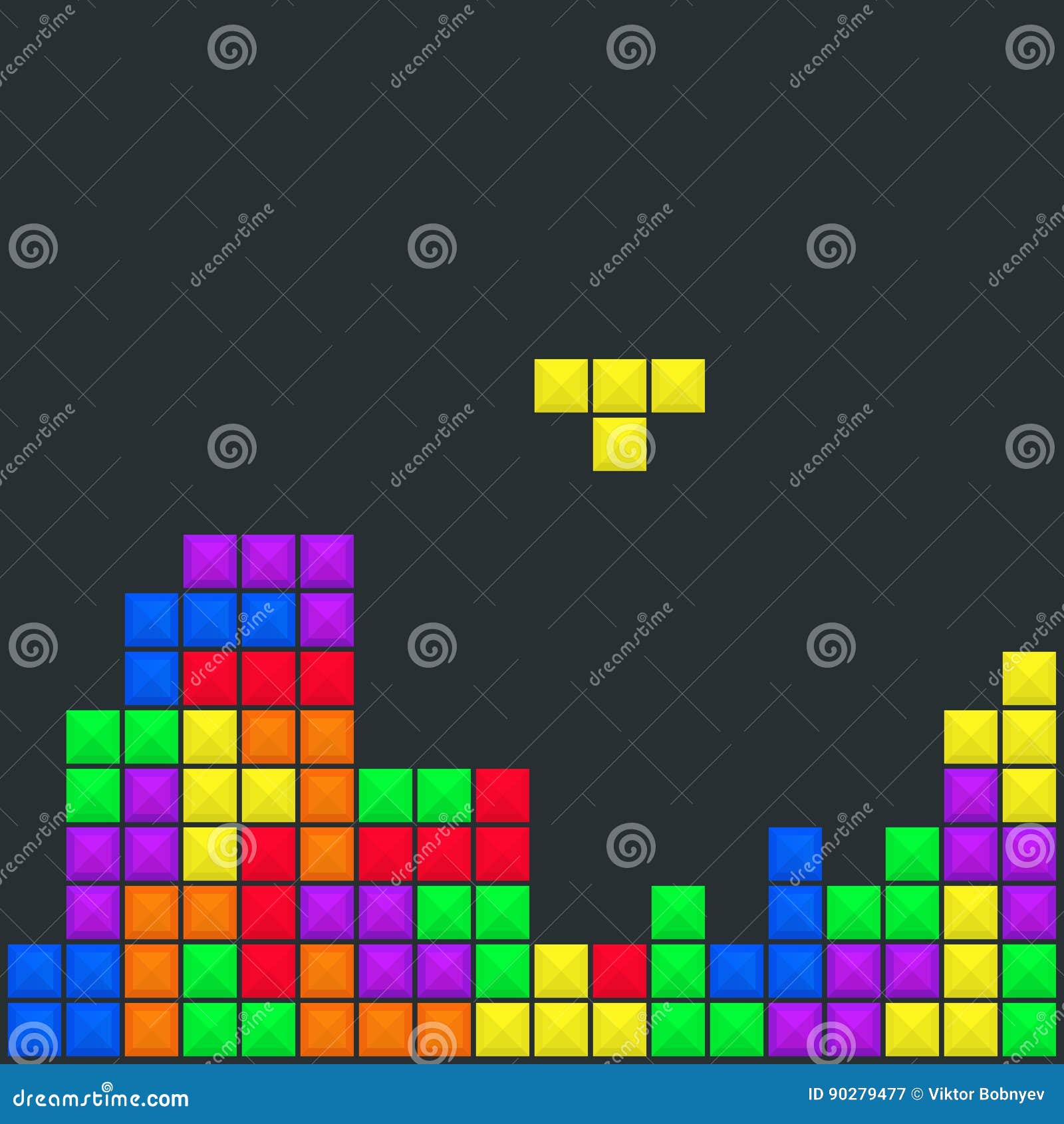 Old video game background stock vector. Illustration of layout - 90279477