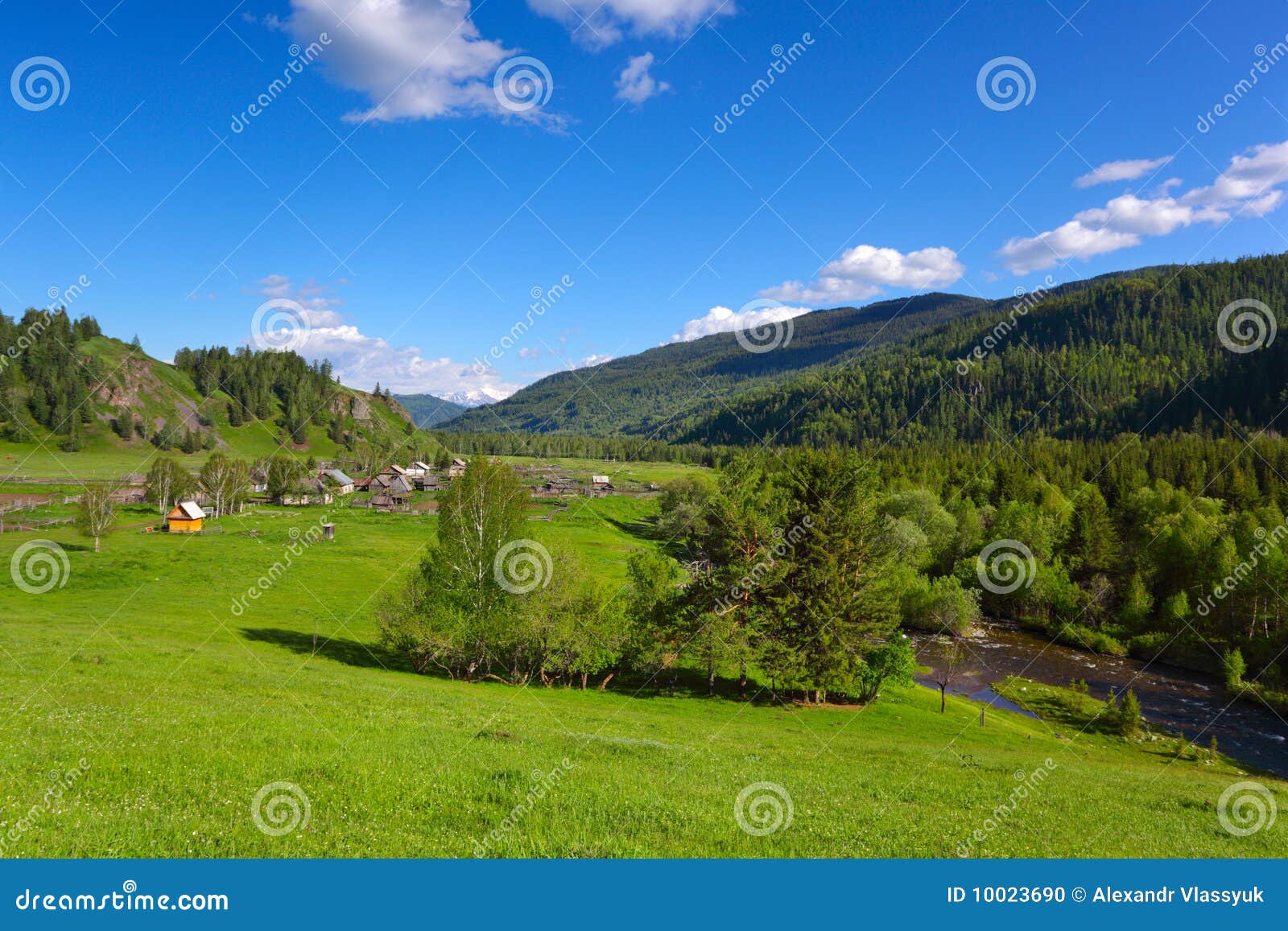 Old village stock photo. Image of land, building, community - 10023690