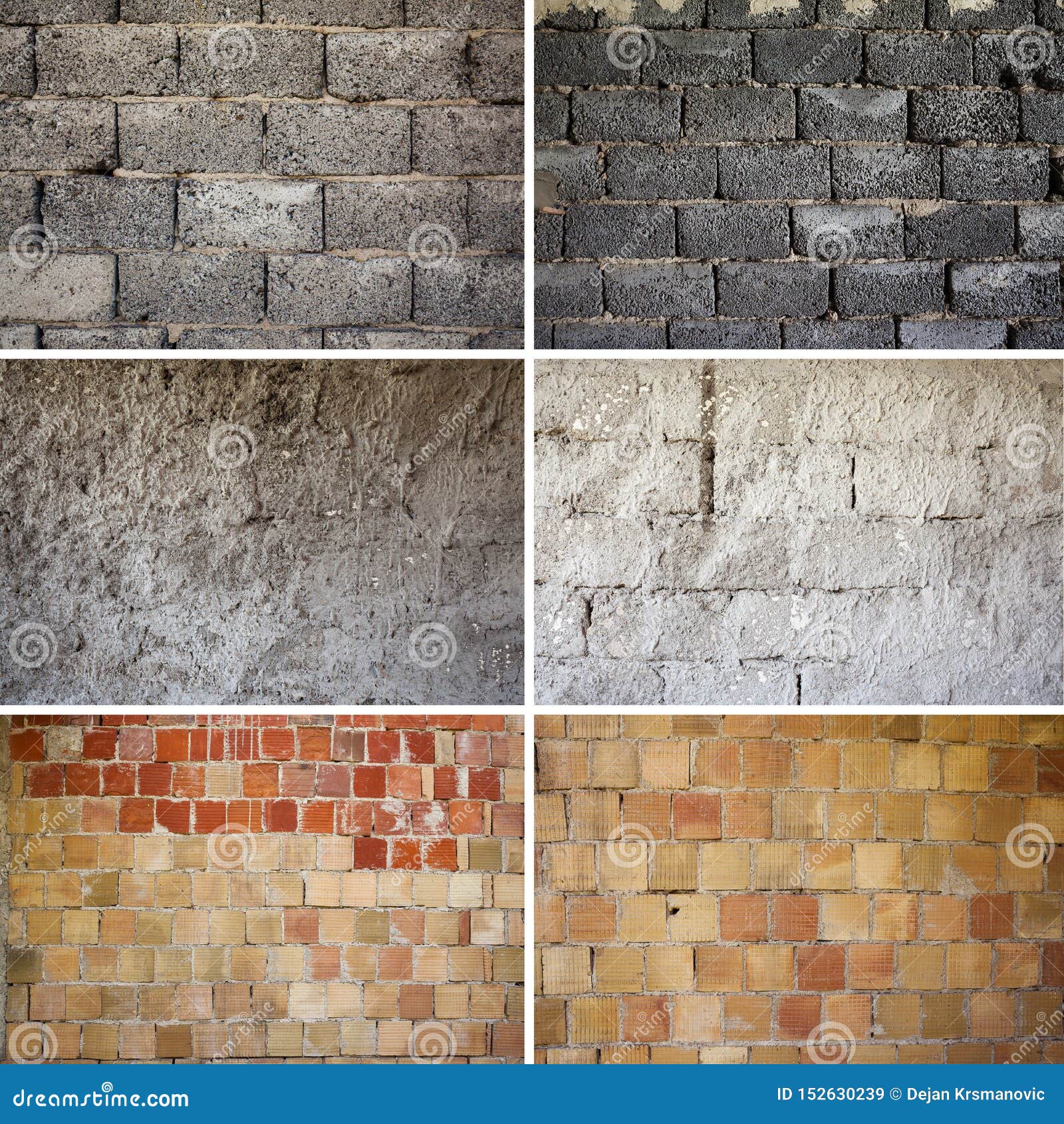 Old Village Brick Wall Textures Stock Image - Image of architecture ...