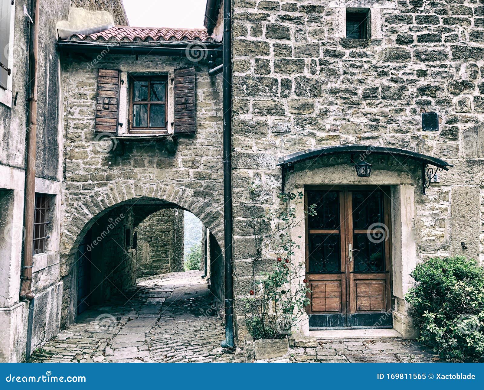 Old Village Building stock image. Image of landmark - 169811565