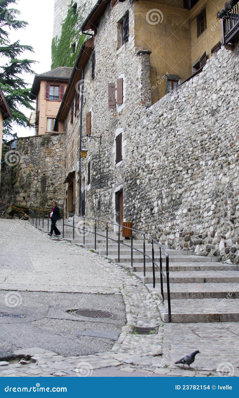 Old Village steps stock photo. Image of beautiful, houses - 23782154