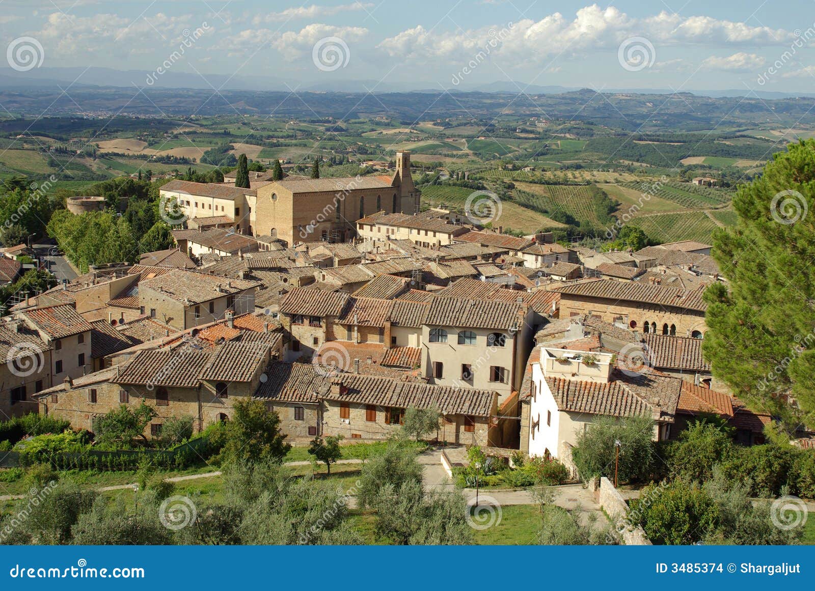 Old Village in Tuscany, Italy Stock Photo - Image of life, italy: 3485374