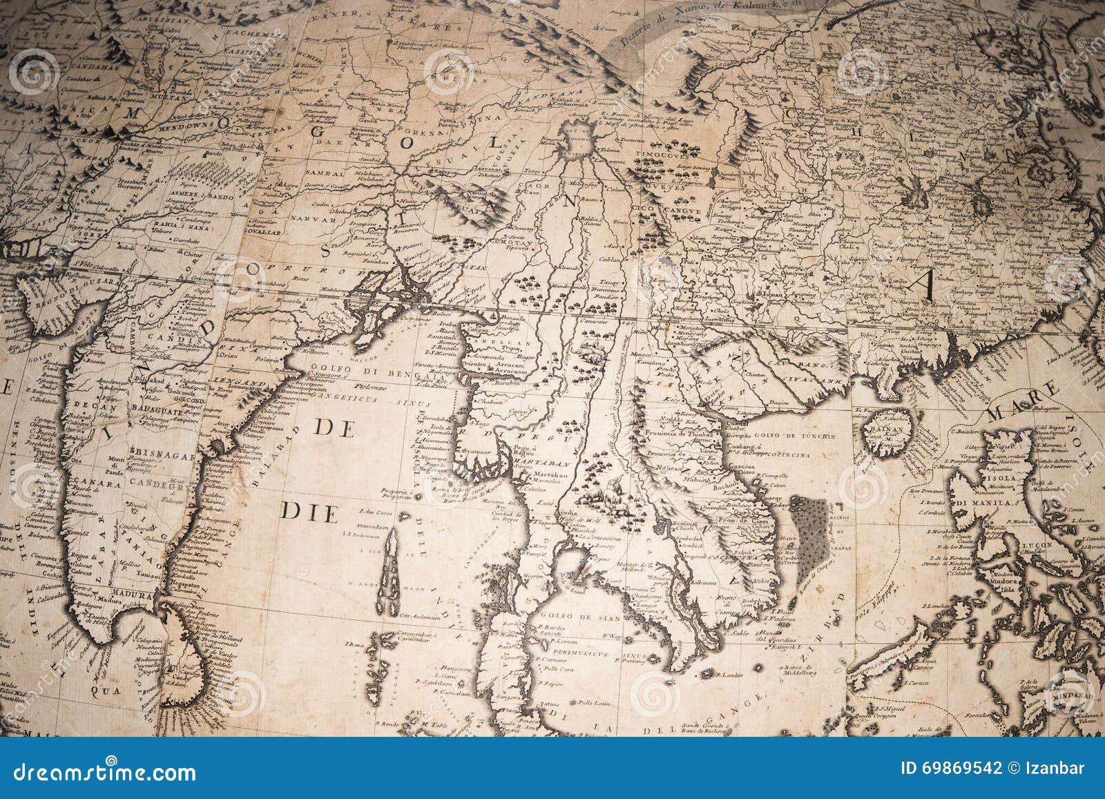 Old Vintage Antique Earth Globe Map Stock Photo - Image of aged, world ...