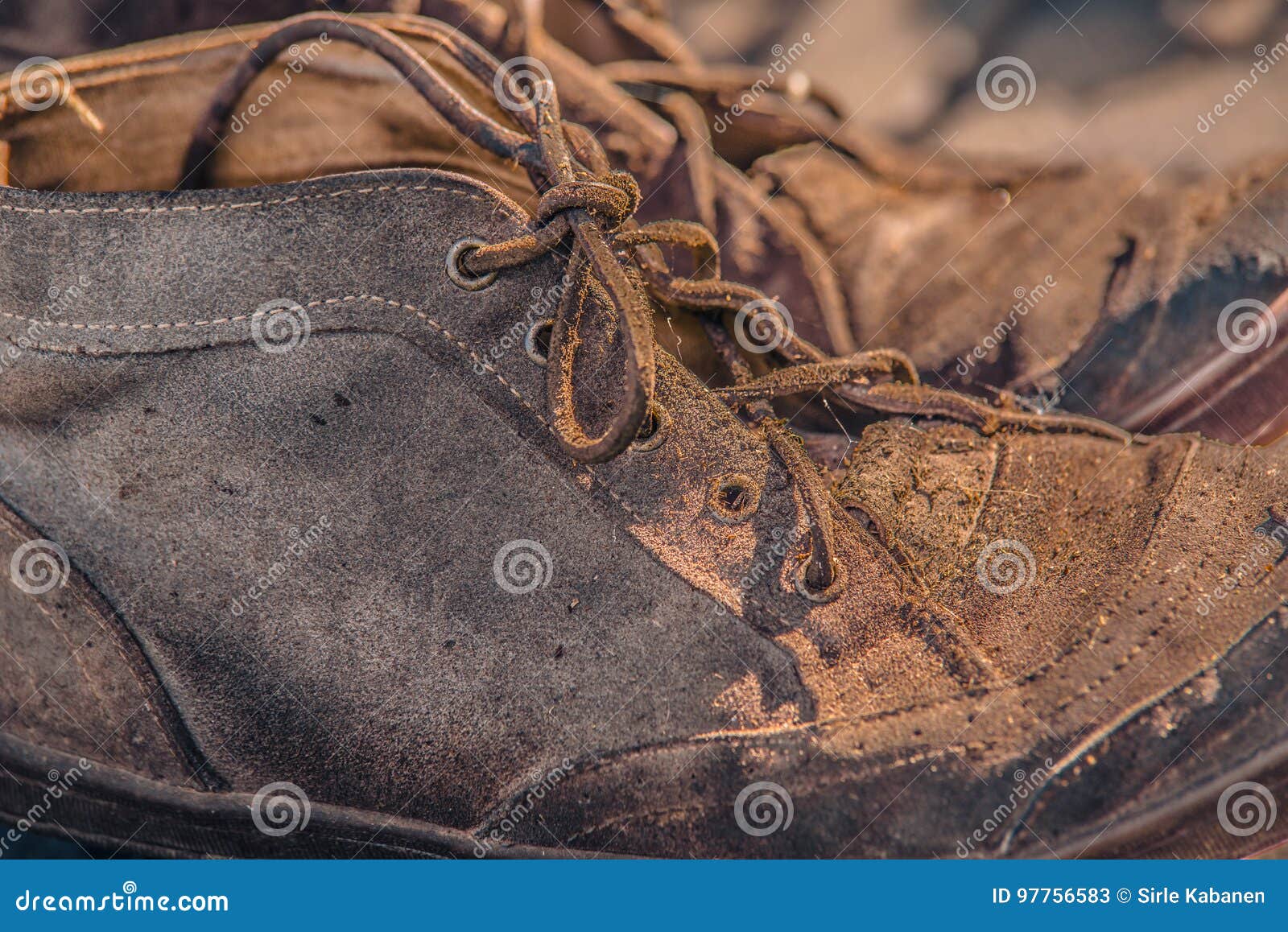 Old Vintage boots stock image. Image of footwear, dirty - 97756583