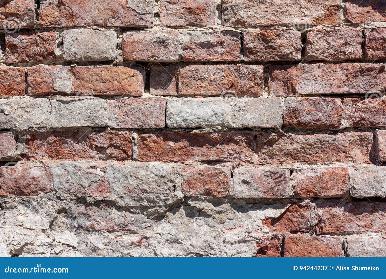 Old vintage brick wall stock image. Image of retro, antique - 94244237