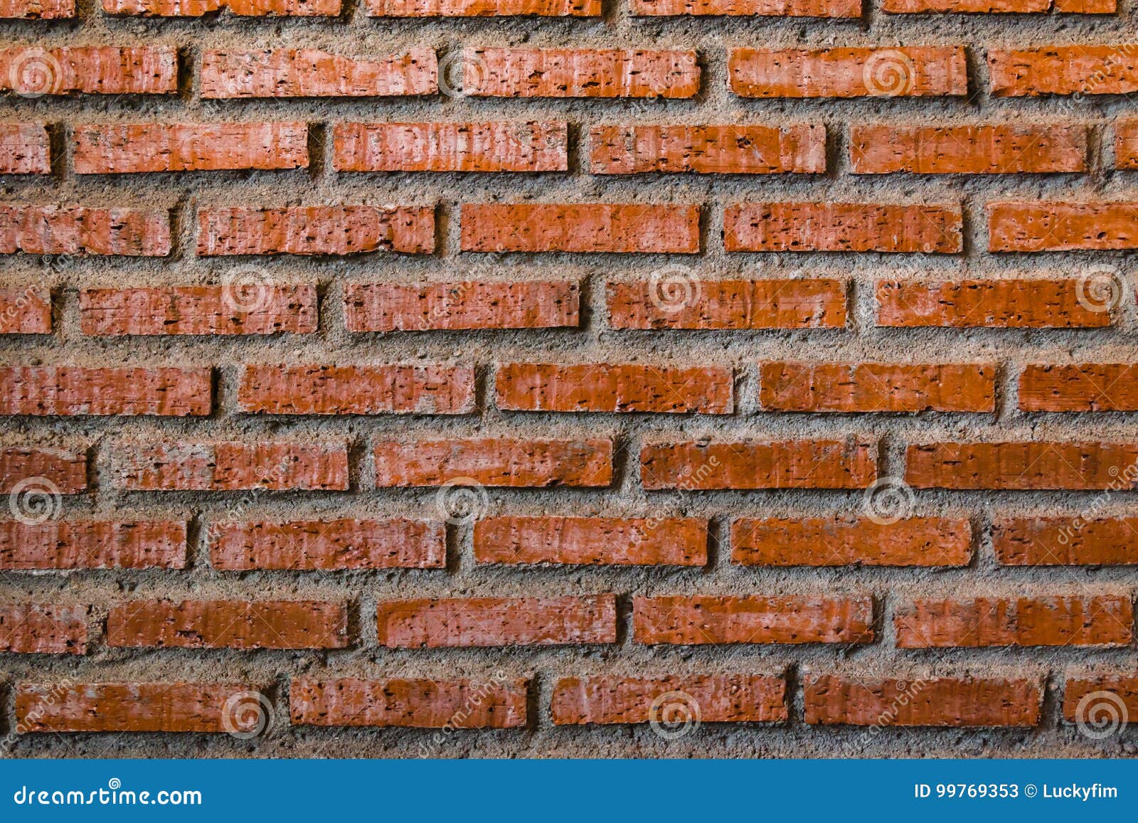 Vintage Brick Wall Texture Background Stock Image - Image of material ...