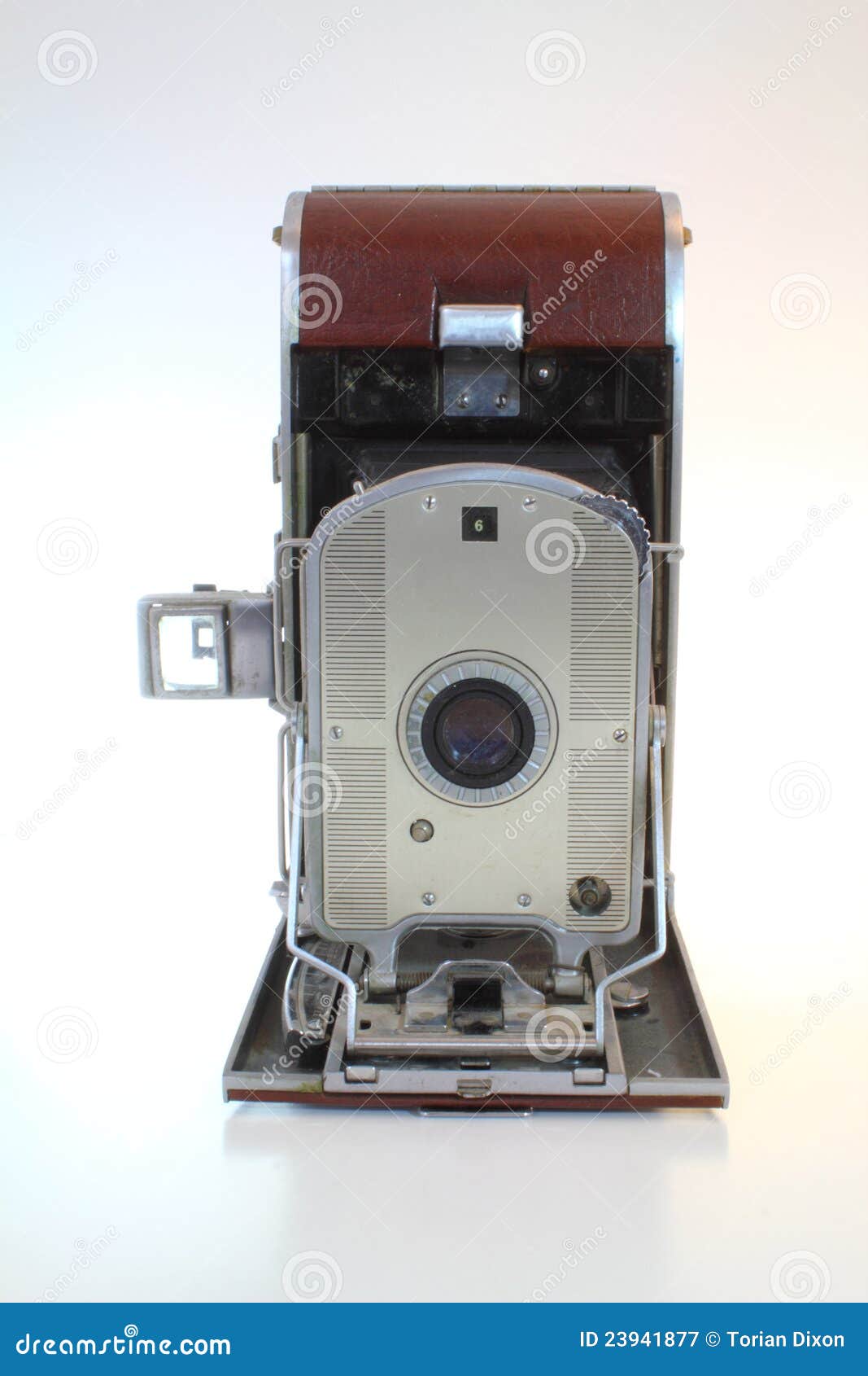 Old Vintage Camera stock image. Image of front, view - 23941877