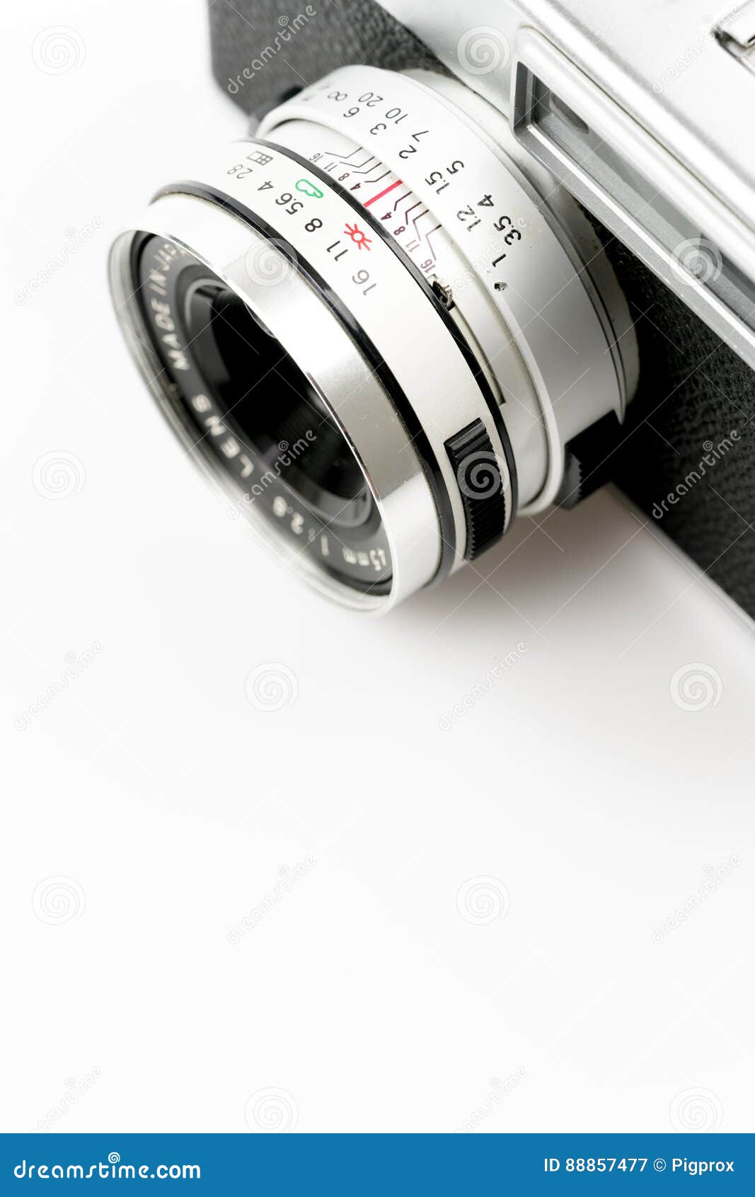 Old Vintage Camera on Background with a Space for Text Stock Image ...