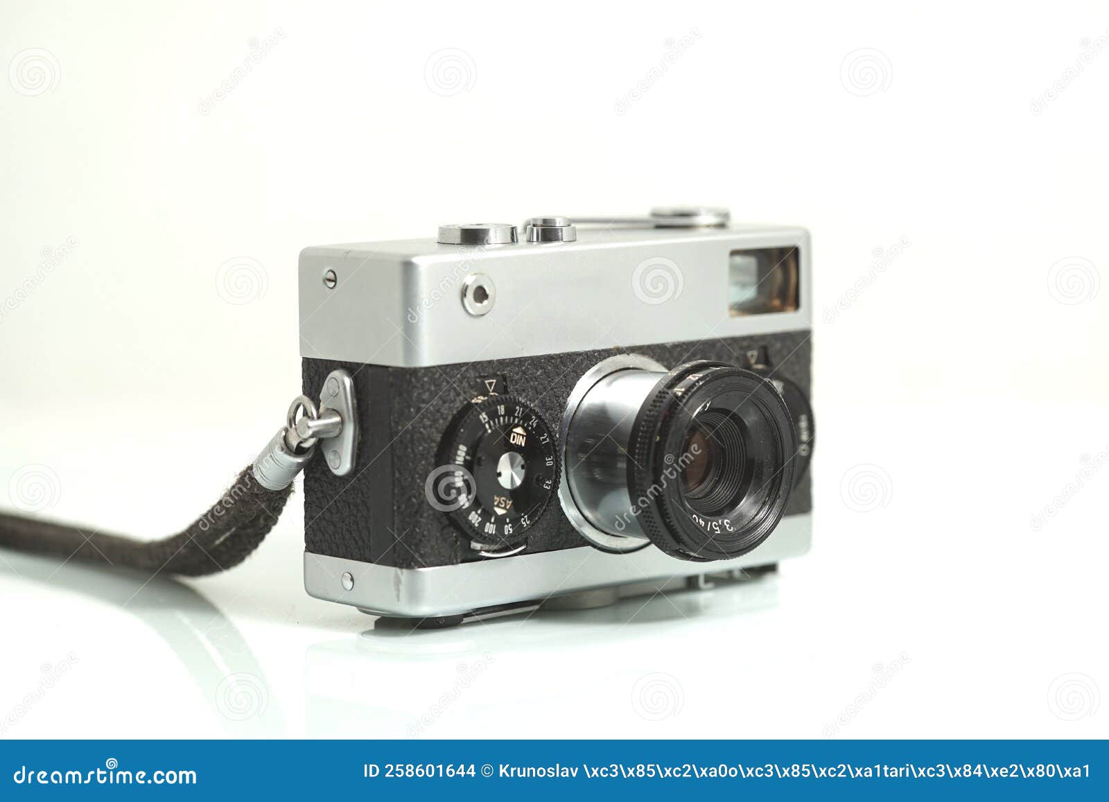 Old Vintage Camera and His Parts Stock Photo - Image of photographic ...