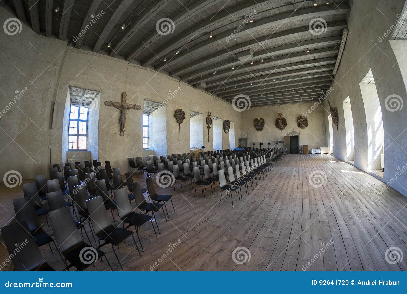 Old Vintage Church in the Kalmar Castle Editorial Image - Image of ...