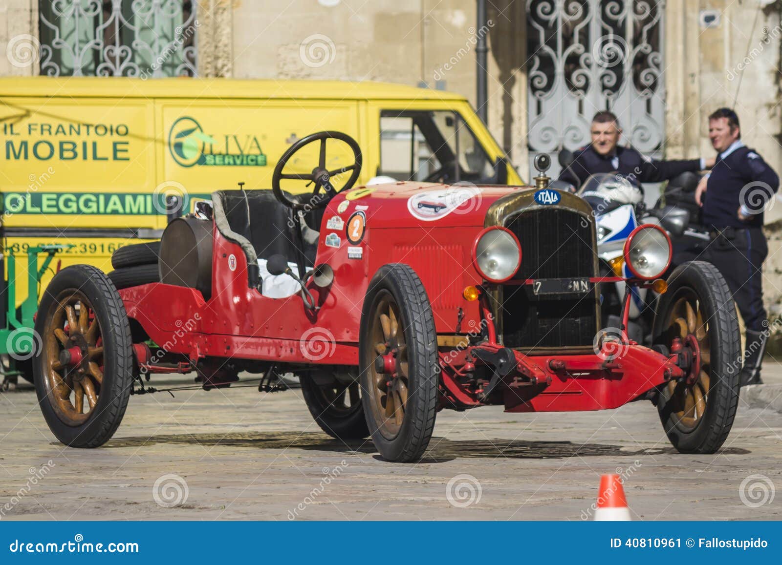 Old Vintage Classic Car Itala Editorial Photo - Image of roman, meeting ...