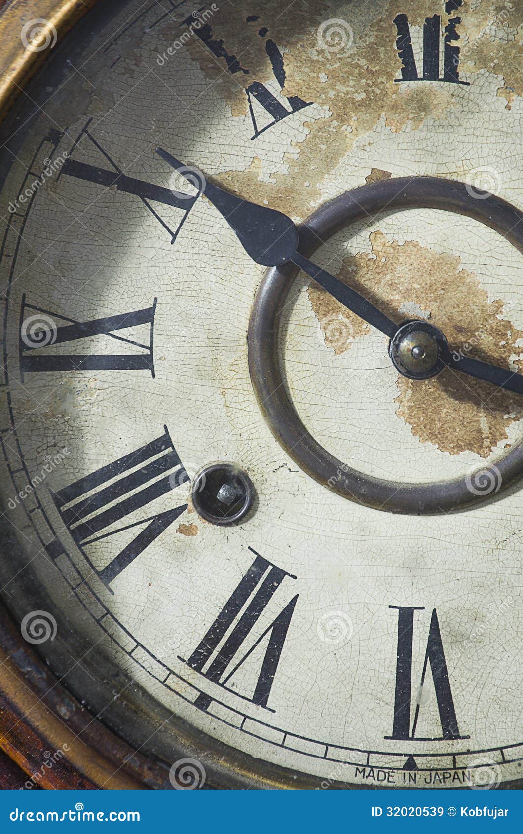 Old Vintage Classic Clock stock image. Image of closeup - 32020539
