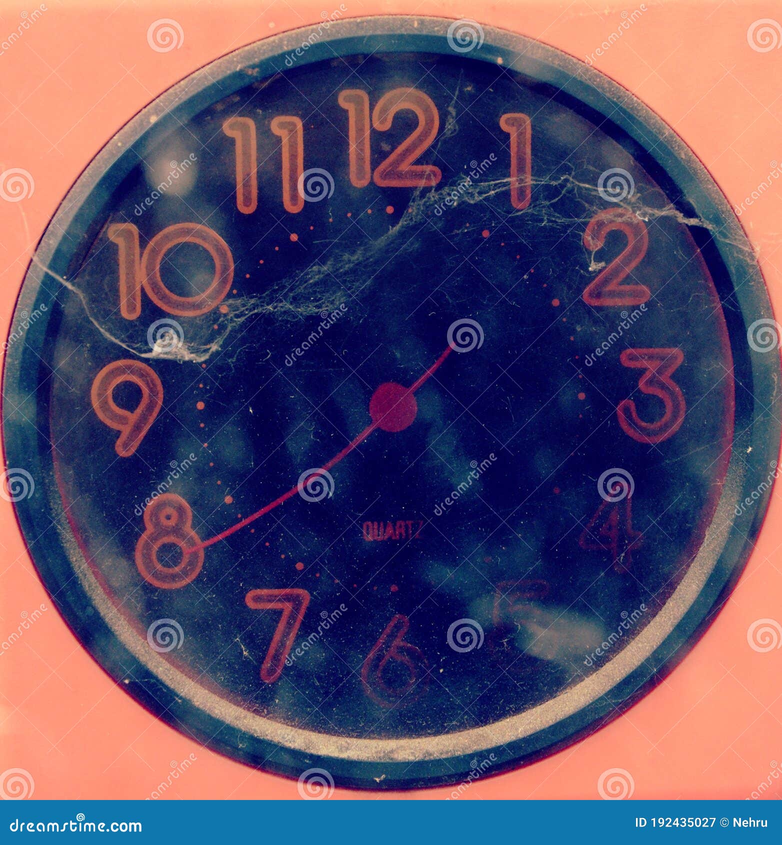 Old Vintage Clock Effect Added Time Concept Stock Image - Image of ...