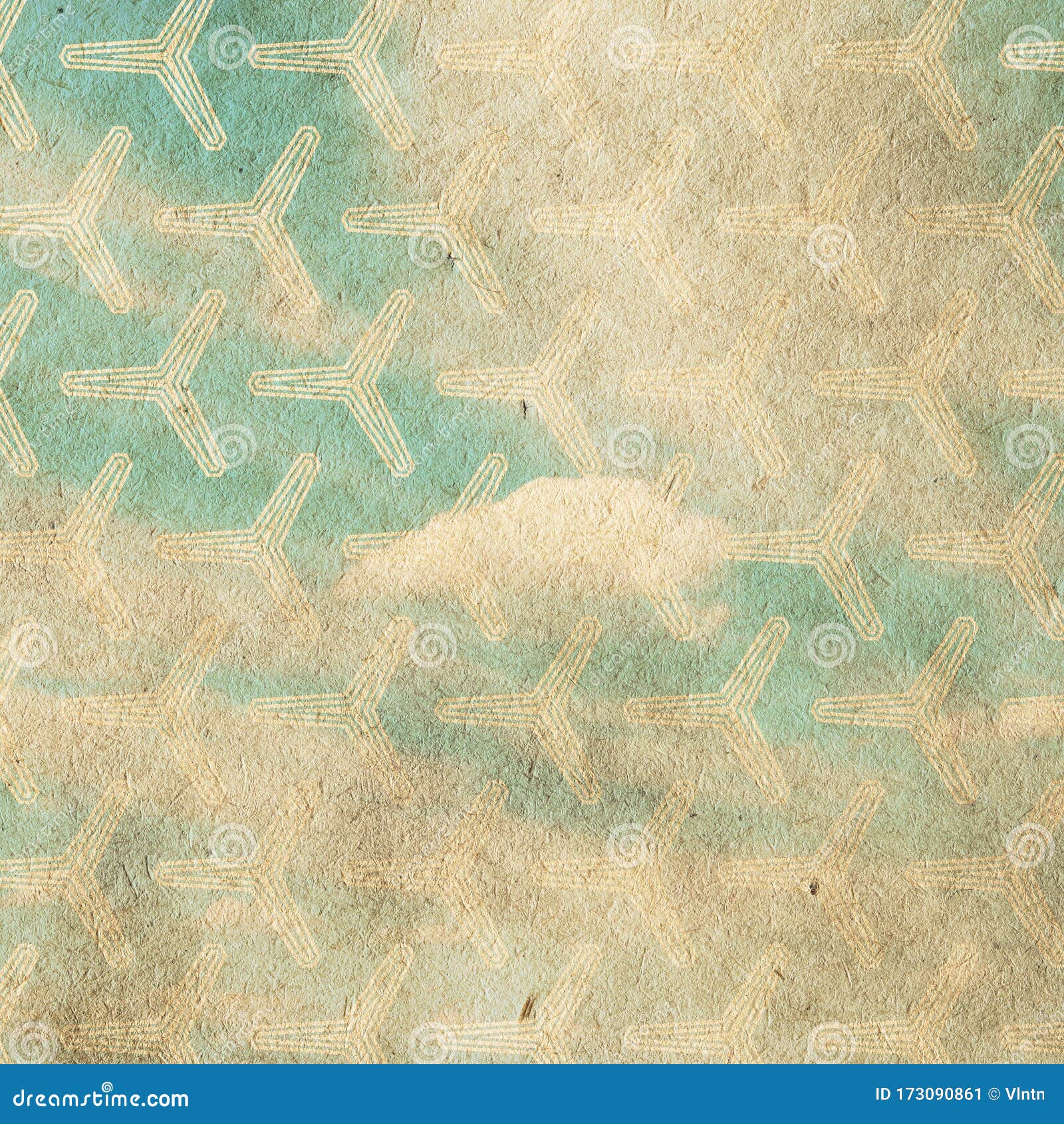 Old vintage clouds stock illustration. Illustration of heaven - 173090861