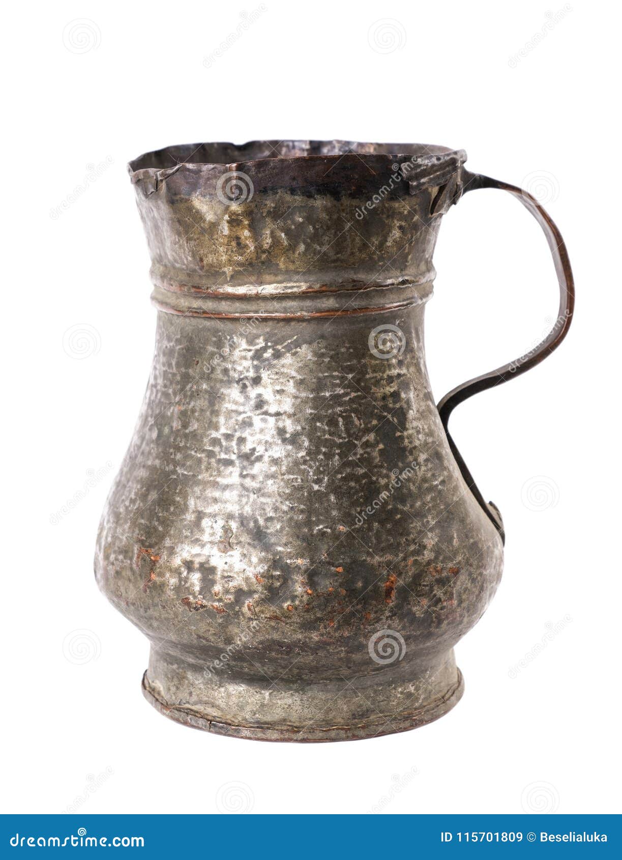 Copper jug stock image. Image of metal, culture, liquid - 115701809