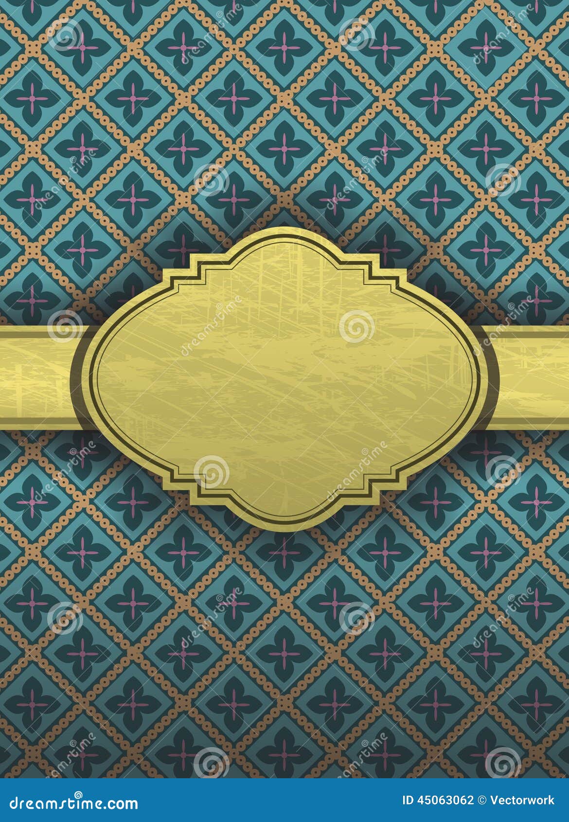 Old vintage design stock vector. Illustration of emblem - 45063062