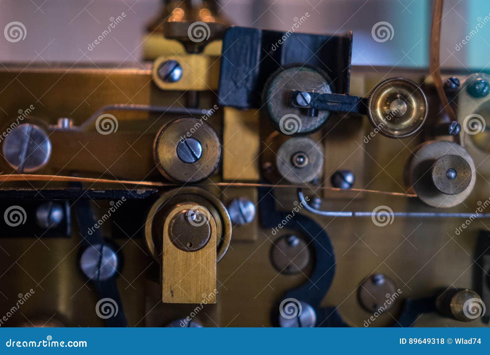 The Old and Vintage Electrical Telegraph, Morse System Stock Photo ...