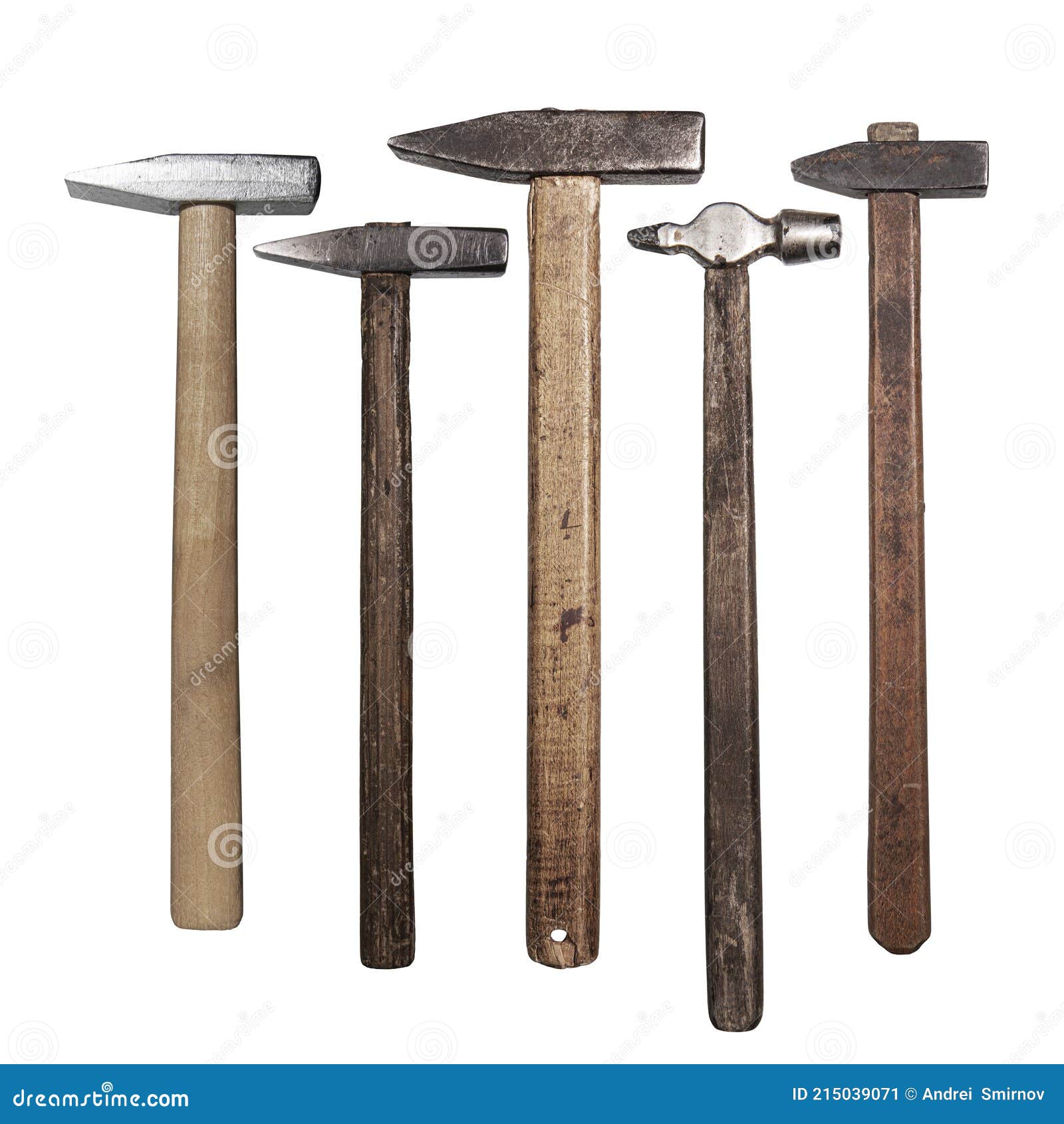 Old vintage hammers stock image. Image of hand, gavel - 215039071