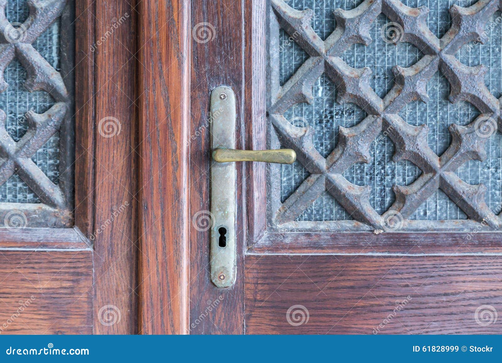 Old vintage handle stock image. Image of front, enter - 61828999