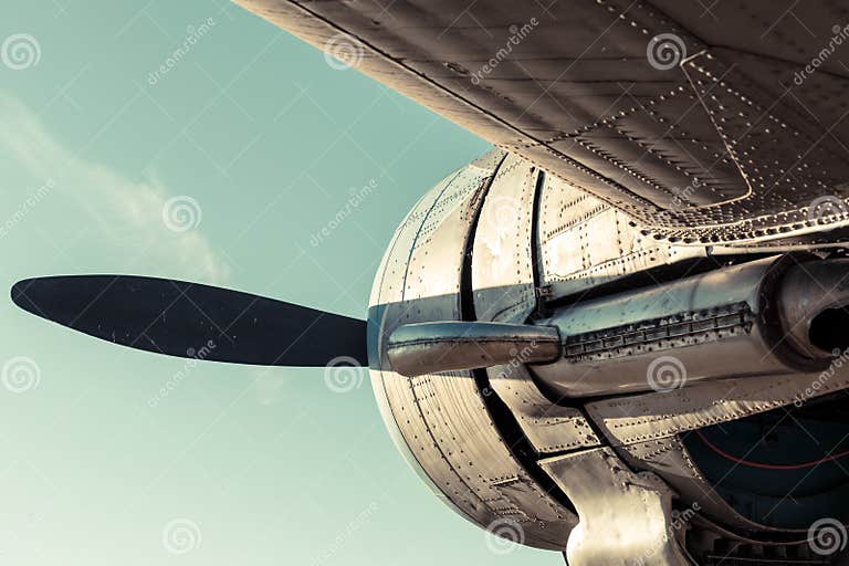 Old vintage jet engine stock photo. Image of closeup - 44682672