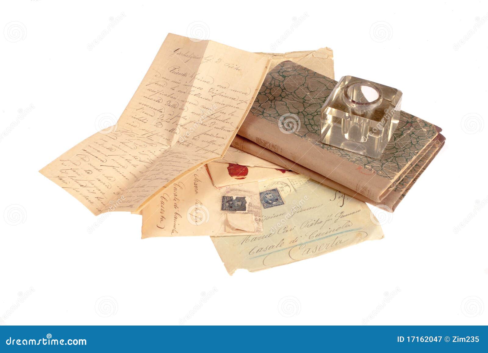 Old vintage letter stock image. Image of paper, page - 17162047