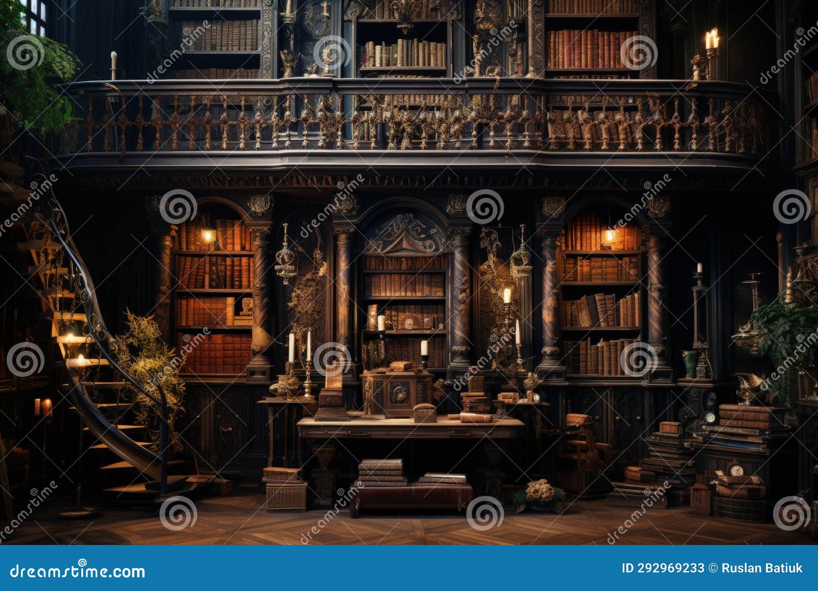 Old Vintage Library, Book Archive, Place To Gain Knowledge, Reading ...