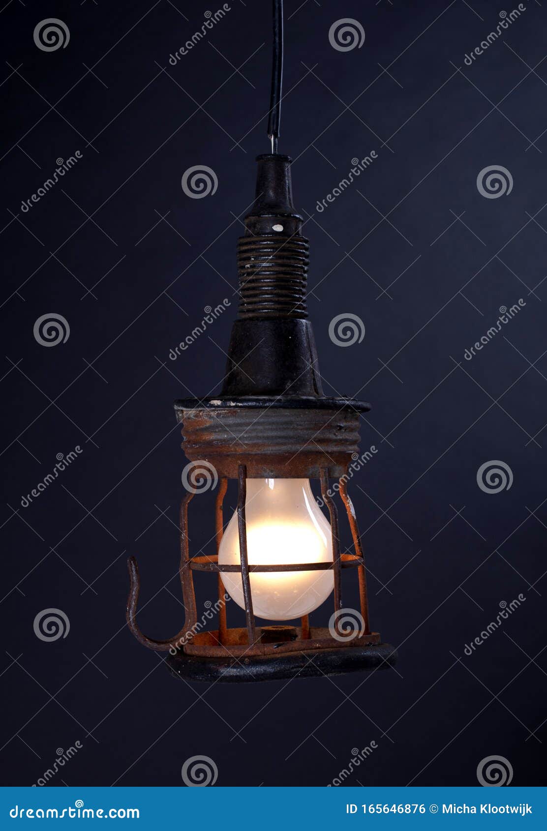 Old Vintage Light from the 70s Stock Photo - Image of functional, 1970: ...