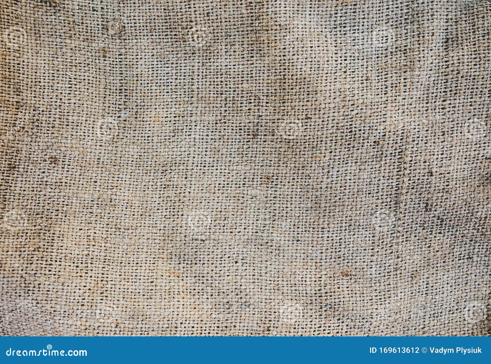 Old Vintage Linen Cloth Textile. Burlap Rustic Tumbled Texture ...