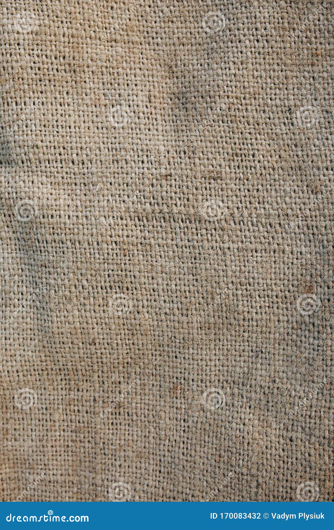 Old Vintage Linen Cloth Textile. Burlap Rustic Tumbled Texture ...