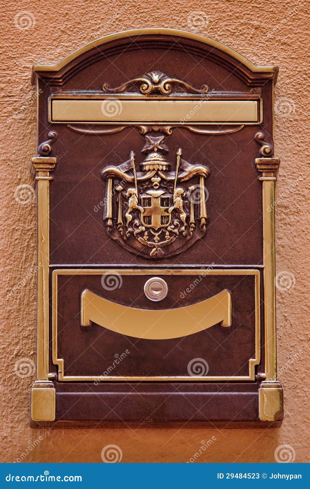 Old vintage mailbox stock image. Image of traditional - 29484523