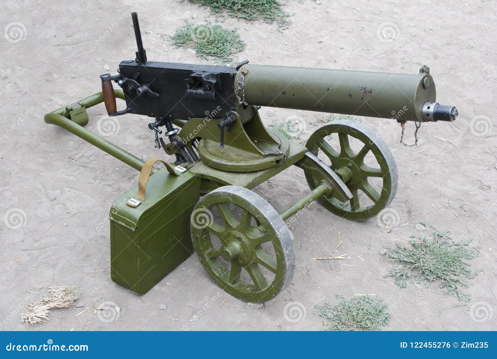 Maxim Gun stock photo. Image of 1916, dangerous, history - 122455276