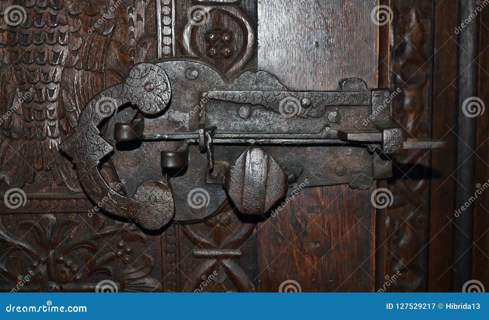 Old Vintage Mechanism of a Lock Stock Image - Image of house, device ...