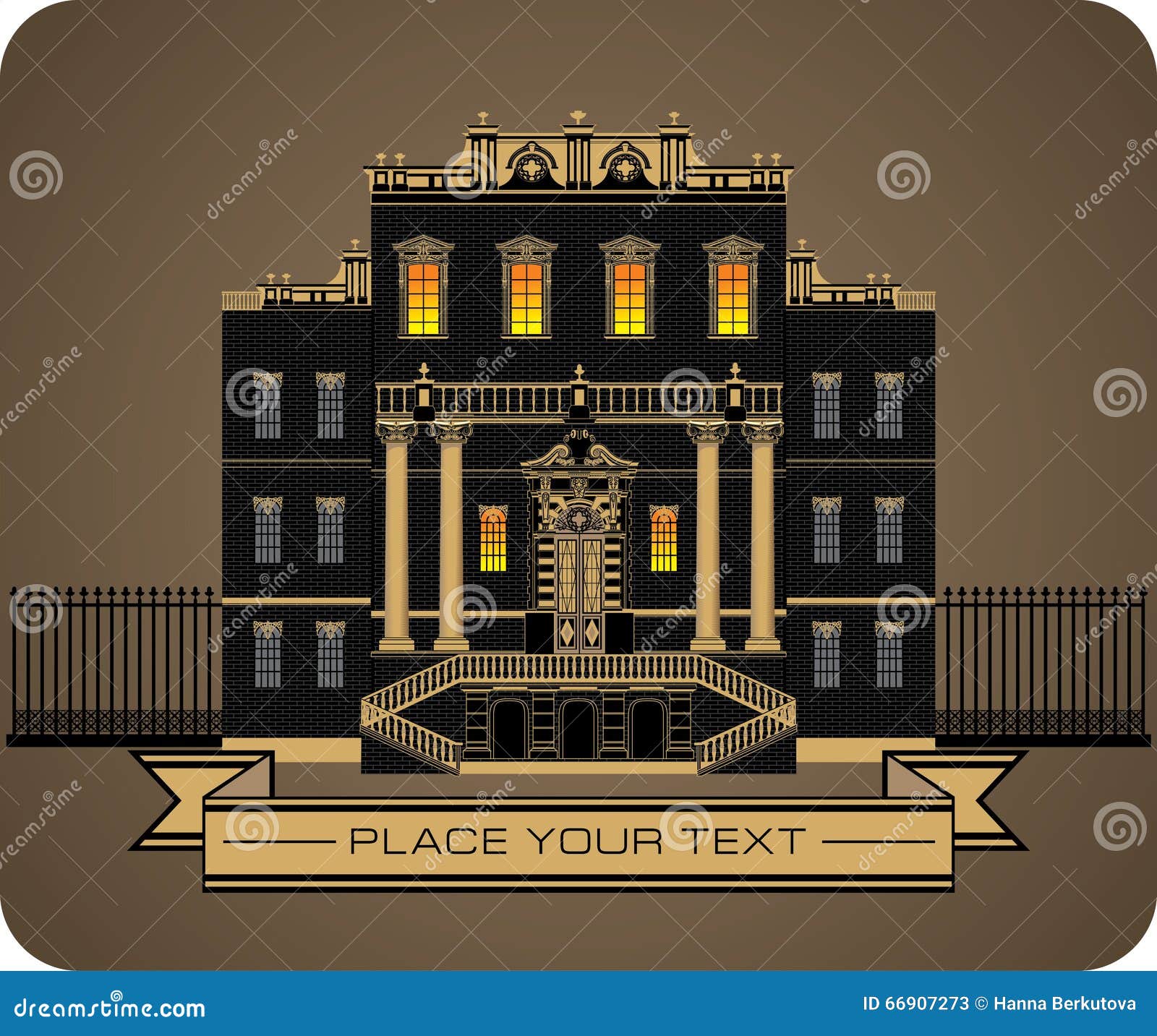 Palace (vector Clip-art) | CartoonDealer.com #3430727