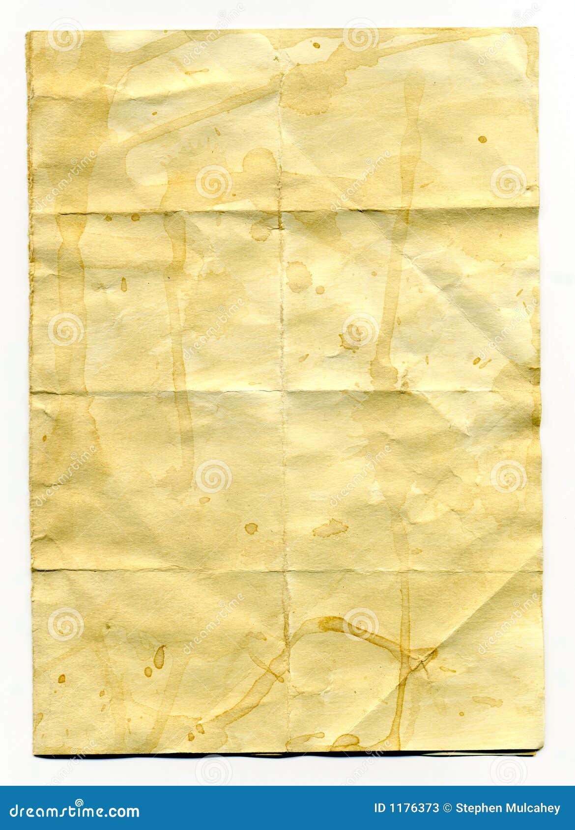 Old vintage paper stock image. Image of gold, distressed - 1176373